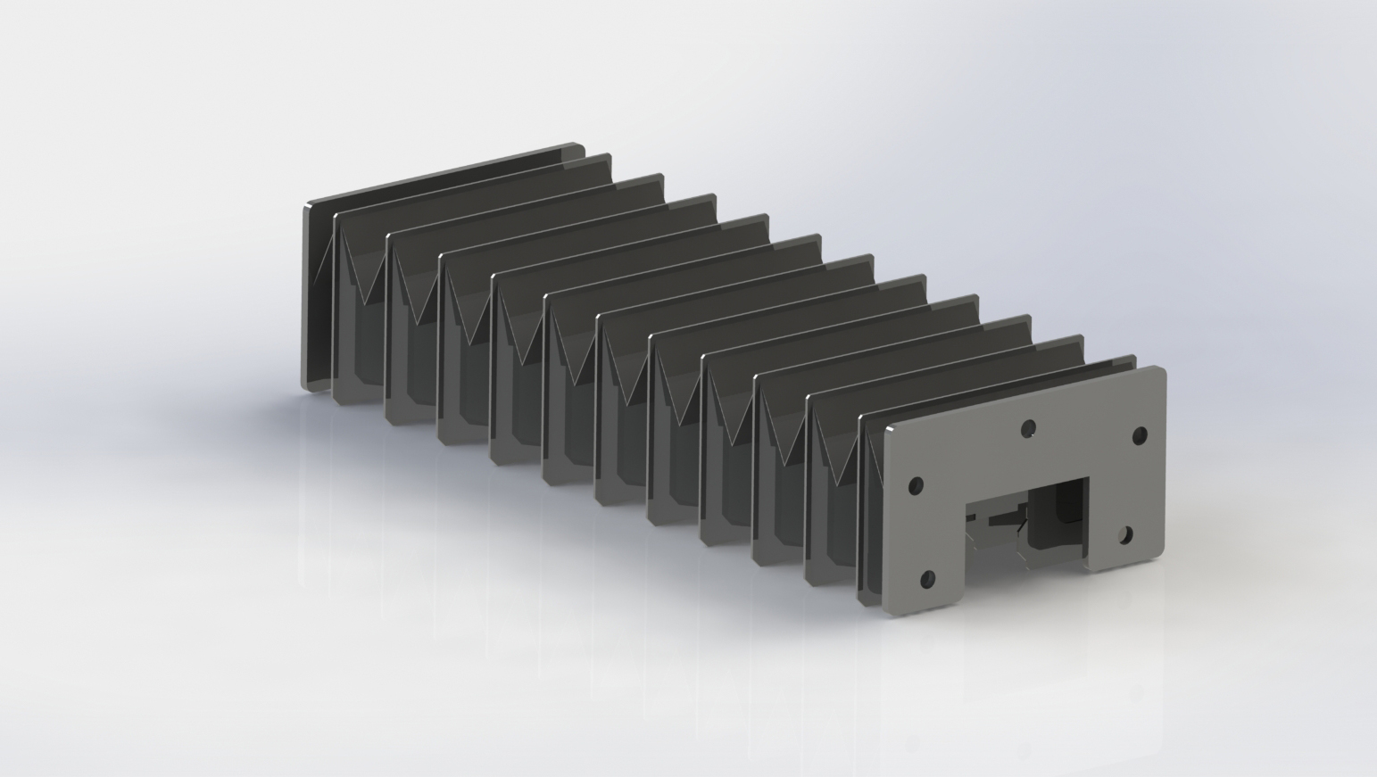 Bystronic Laser Bellows | BySprint 3015 Rail Y - Bellows | BySprint ...