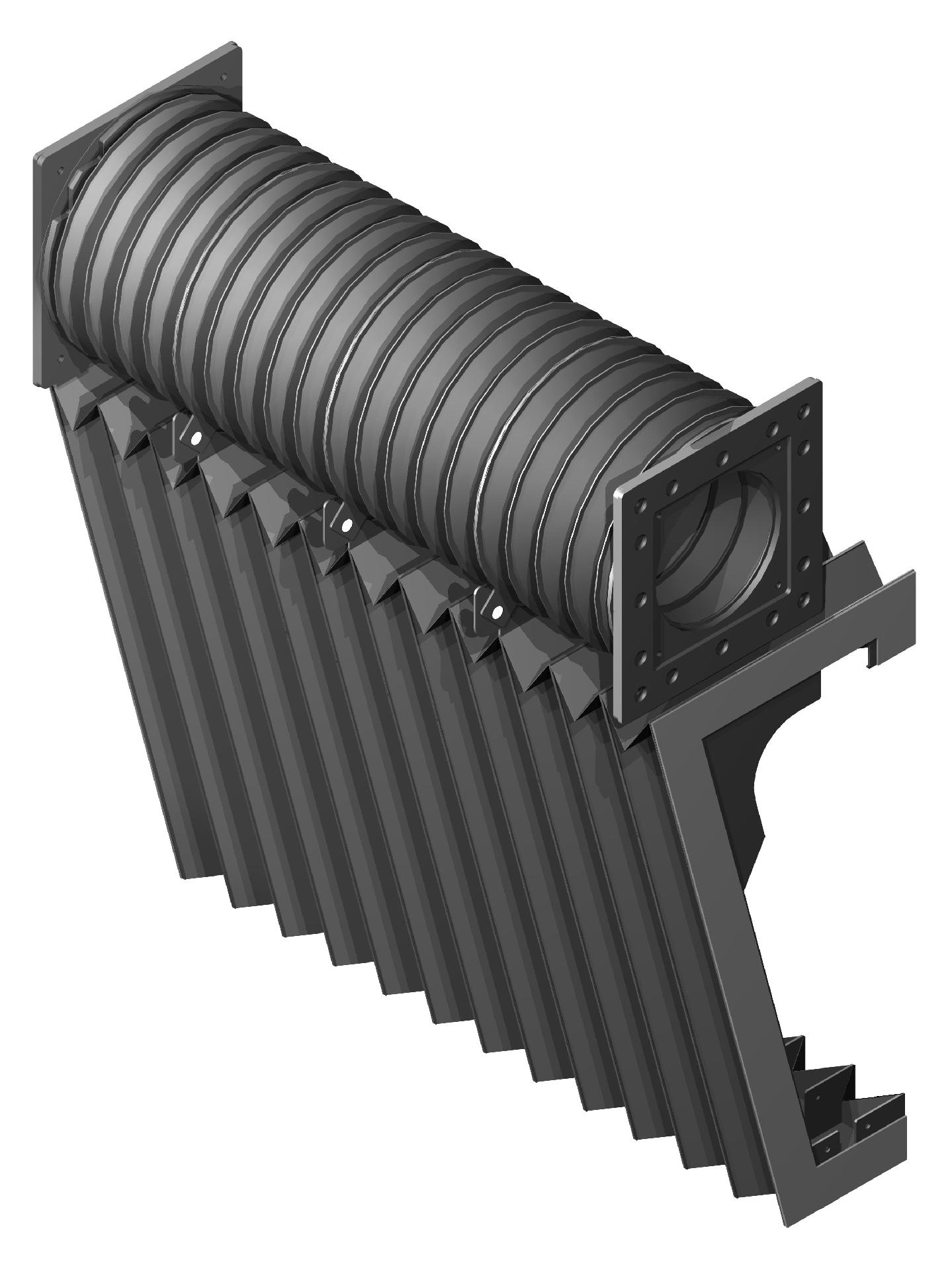 Laser Bellows | L3030(L20) Beam Path/Rail Combo Y Bellow | L3030(L20 ...