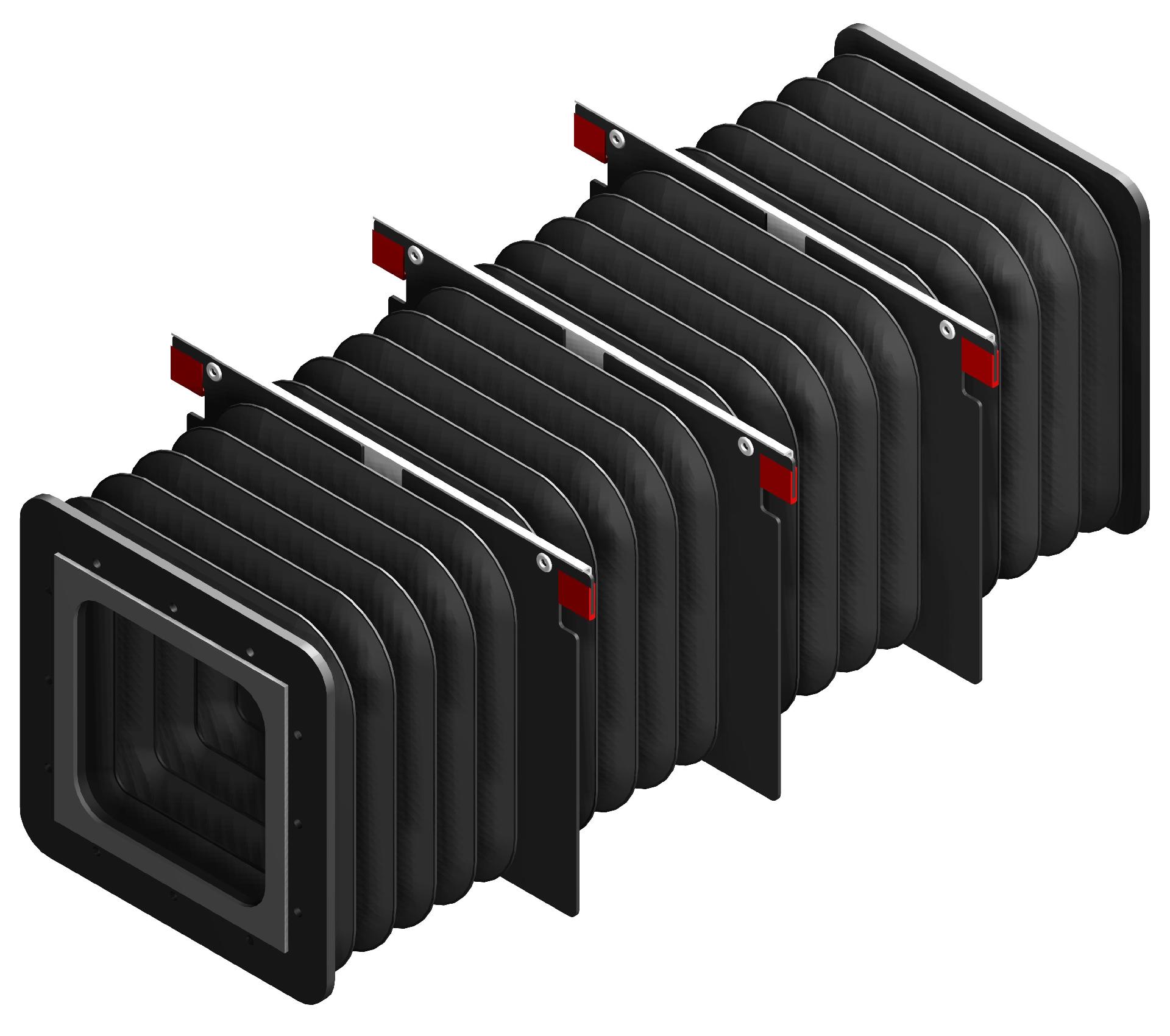 Laser Bellows | L4050 Beam Path U Bellow | L4050 Beam Path U Bellow
